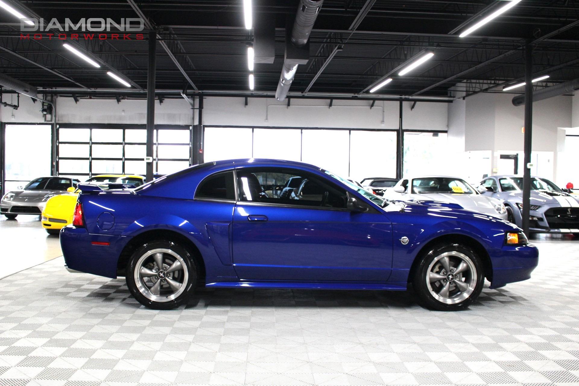 Cobalt Blue Mustang