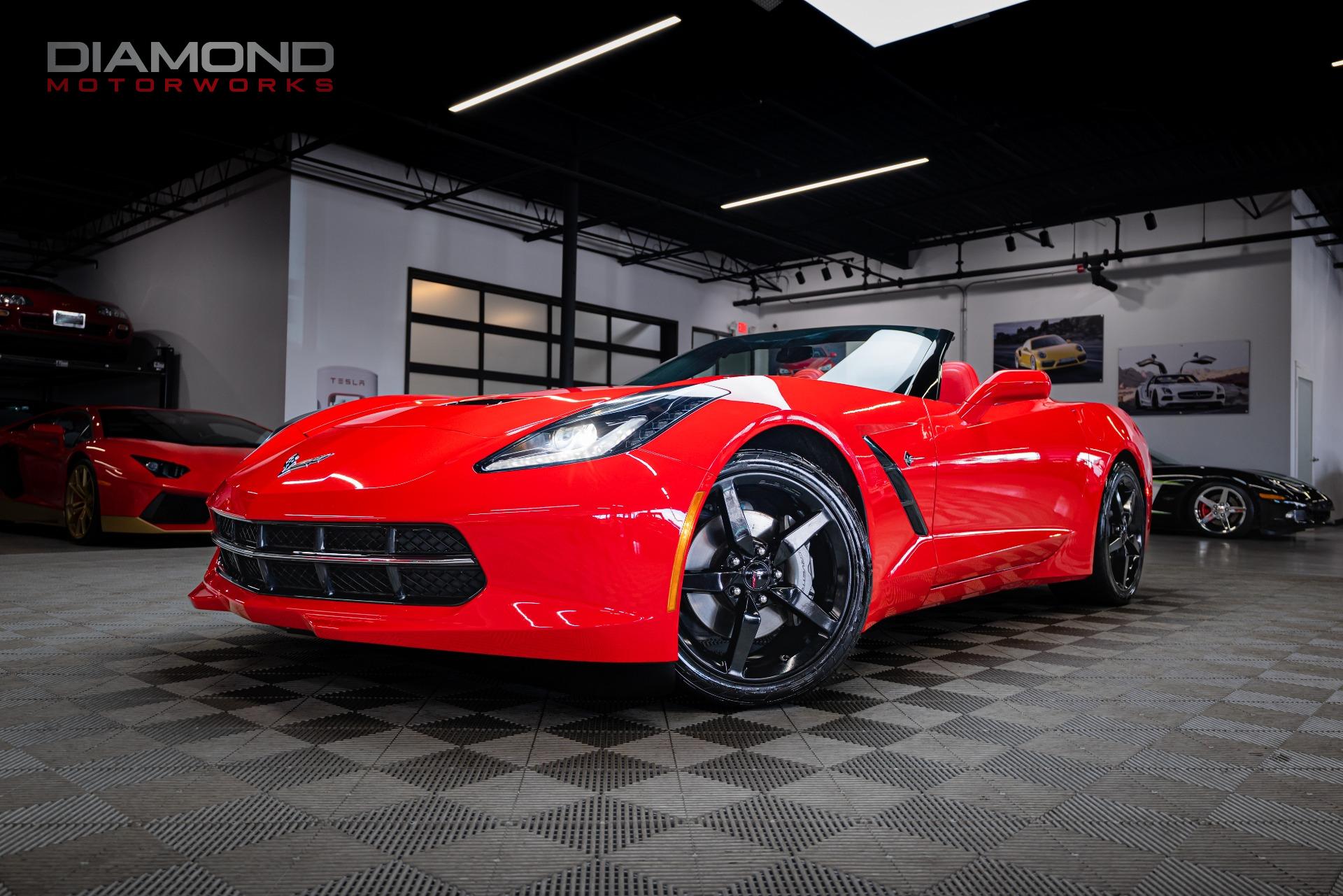 2014 Corvette Stingray Red Convertible