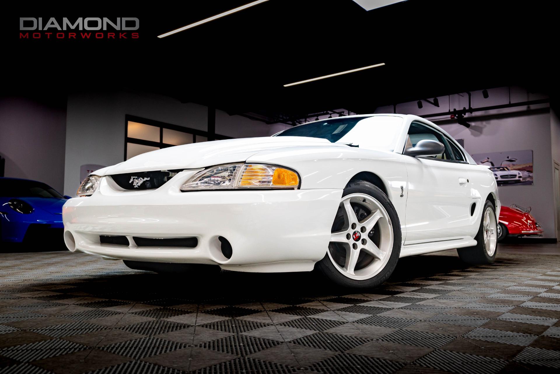 1995 Mustang Cobra Svt Crystal White 1995 Ford Mustang SVT Cobra R